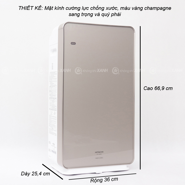 Máy lọc không khí và tạo ẩm Hitachi EP-A9000 | Không Khí XANH